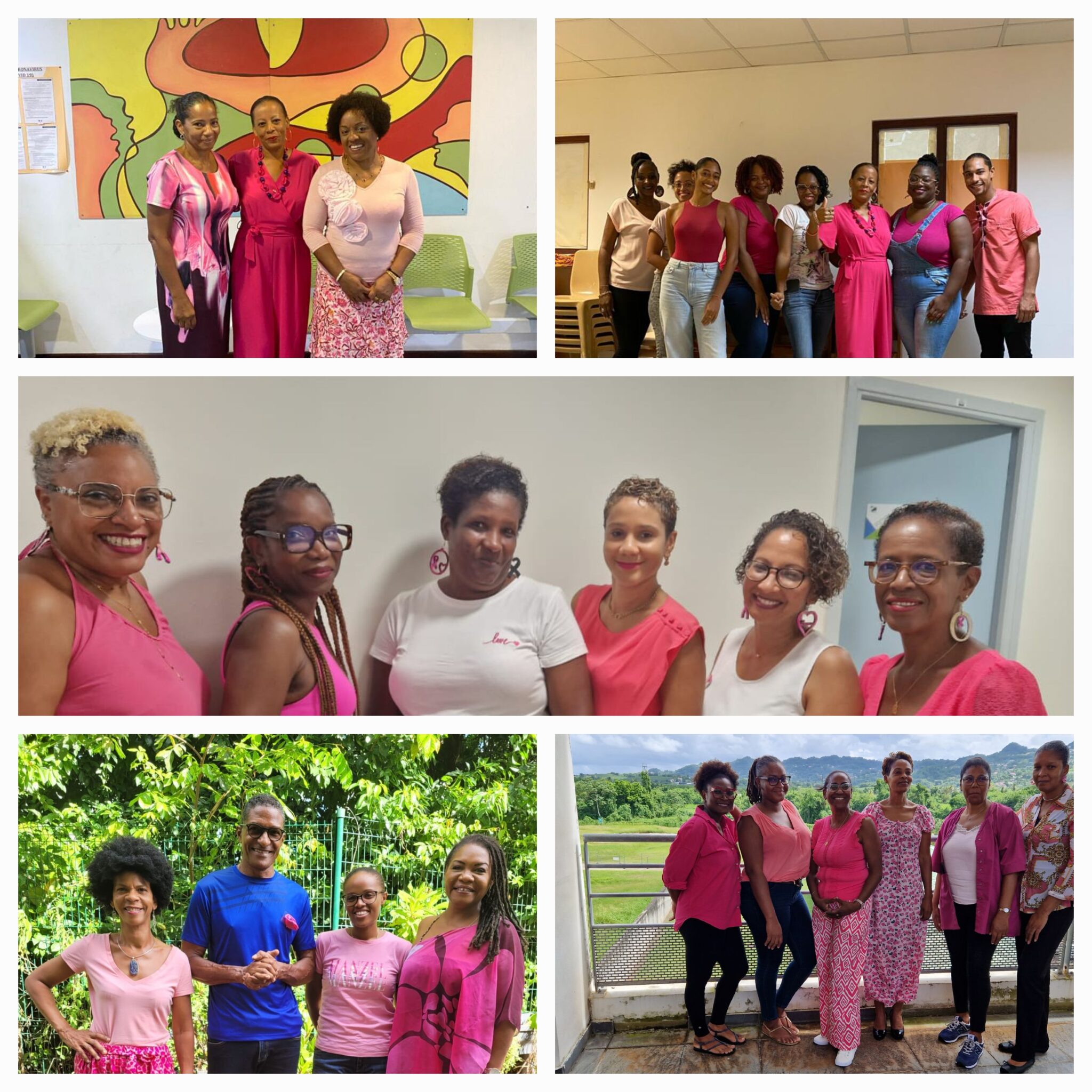 Le CHMD soutient la cause octobre Rose - CH Despinoy