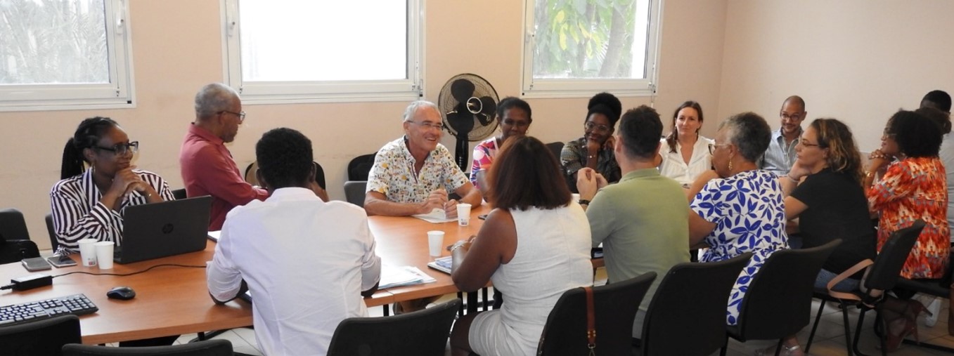 Visite de l’EPSM Guadeloupe au CHMD - CH Despinoy
